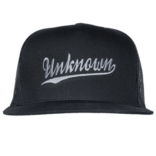 The Classic Snap Back Hat- Silver Stitch – UNKNOWN Industries