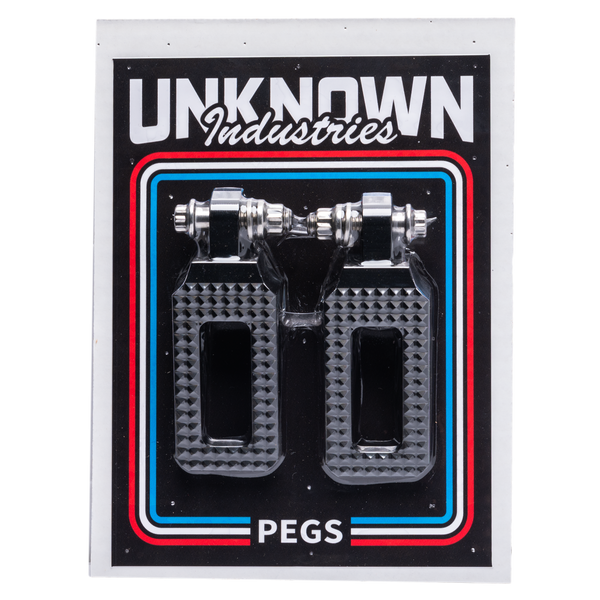 Street Peg Black (With ARP Peg Mount Hardware) – UNKNOWN Industries