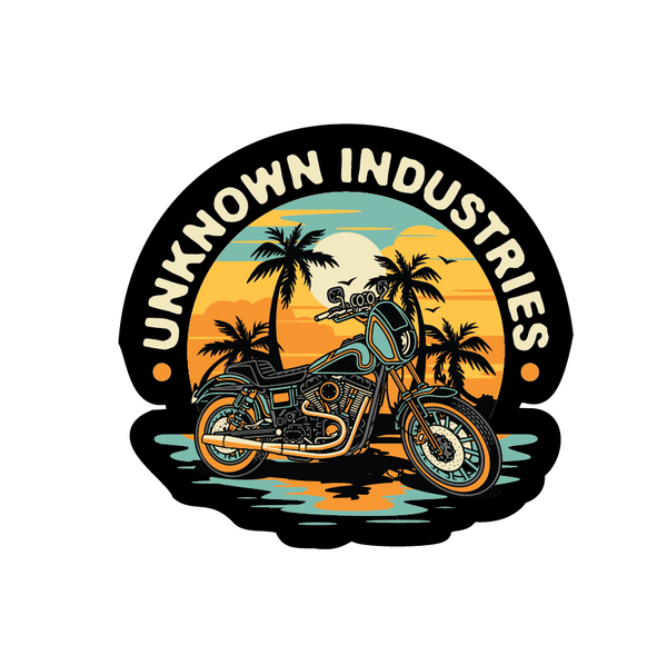 Paradise Sticker – UNKNOWN Industries