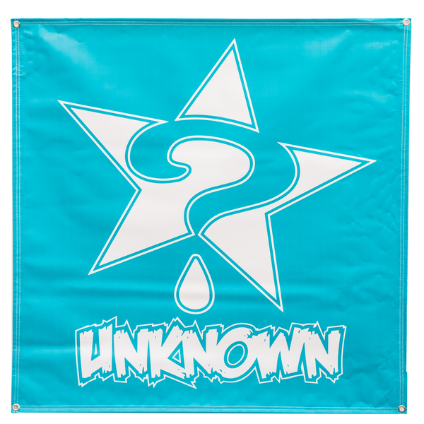 "Teal Unknown Star" 3X3 Banner – UNKNOWN Industries
