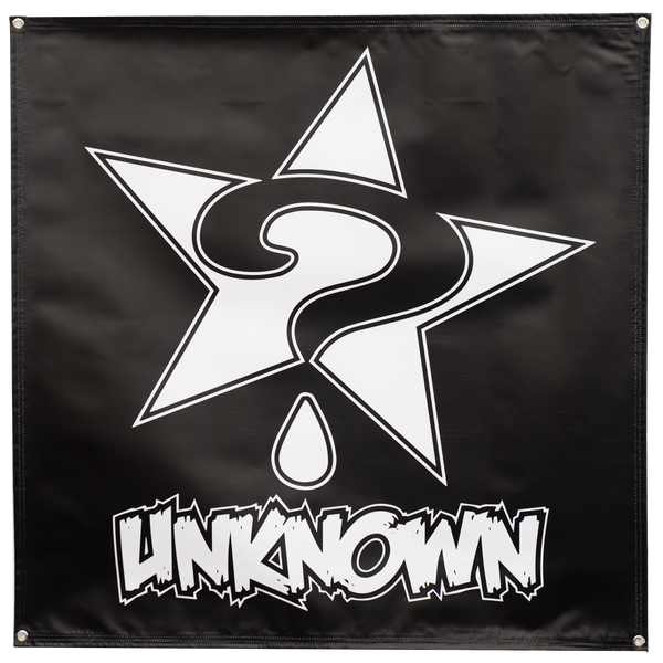 "Unknown Star" 3X3 Banner – UNKNOWN Industries