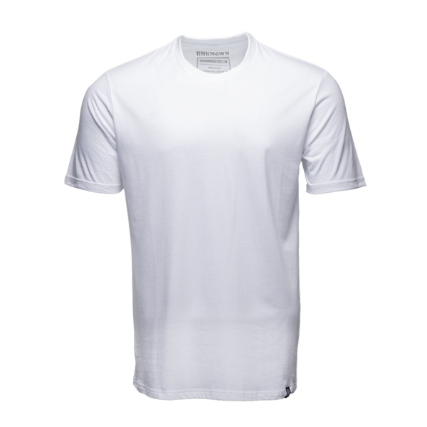 Clean & Simple White T-Shirt – UNKNOWN Industries