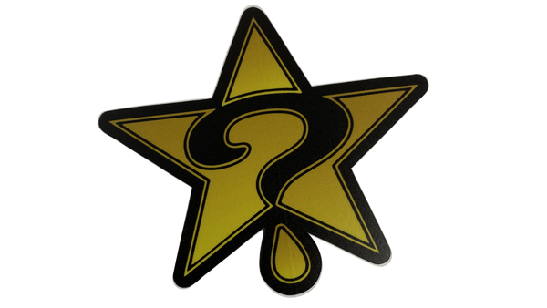 GOLD FADE STAR STICKER – UNKNOWN Industries